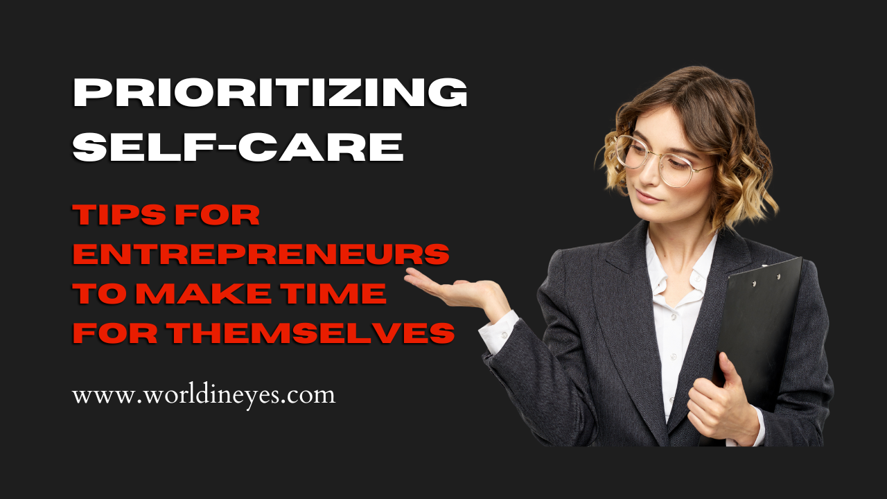Prioritizing Self-Care Prioritizing Self-Care
