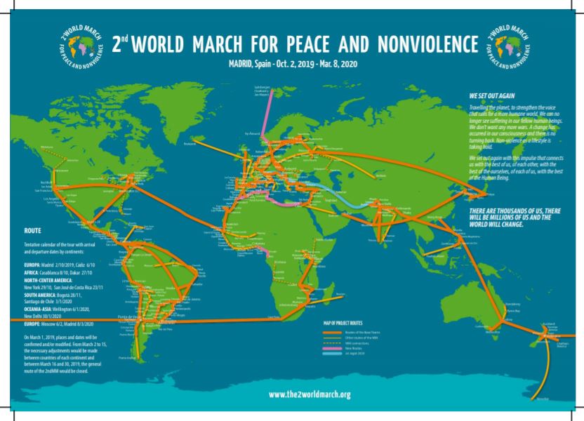 2nd World March for Peace and Non-Violence